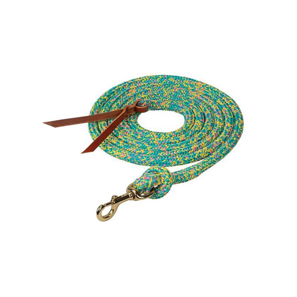 POLY COWBOY LEAD ROPE WITH SNAP – 5/8″ X 10′ | Western Ranch Supply