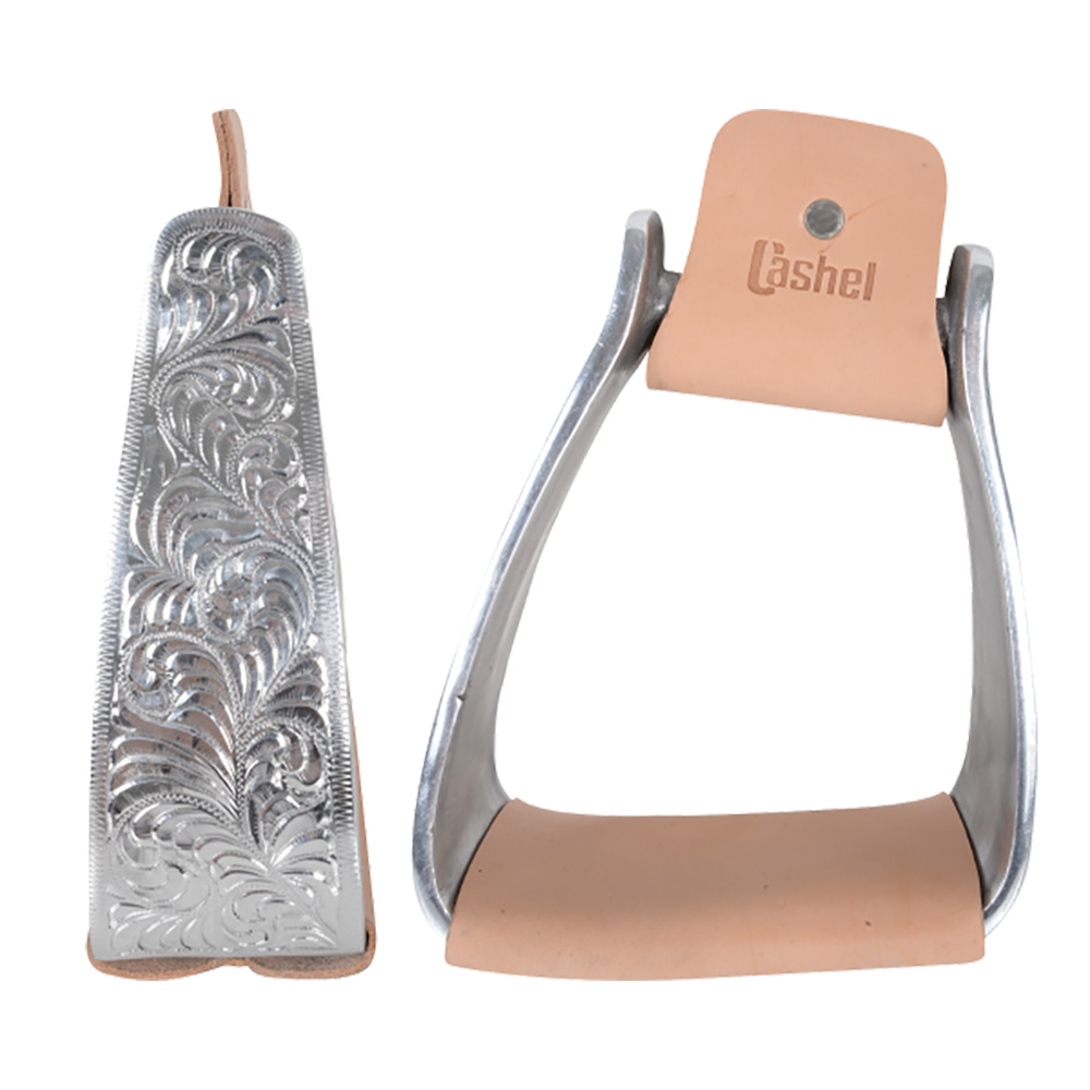 SLANTED ALUMINUM STIRRUP – 3″x5.5″ | Western Ranch Supply
